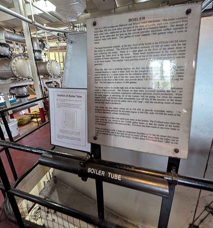 Even a simple boiler tube becomes fascinating when you understand the incredible pressure and heat it withstood for decades.