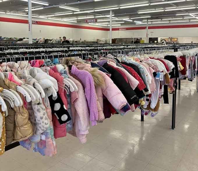 Children's winter coats in every color imaginable, ready to keep little ones warm without freezing your bank account solid.
