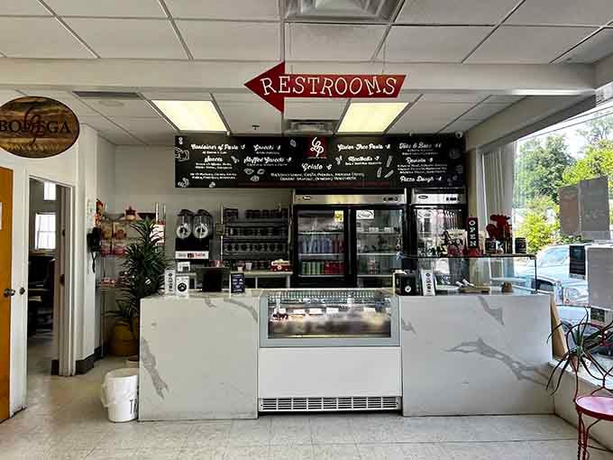 Order at the counter, then prepare yourself for pasta that'll make you question every dining decision you've made.