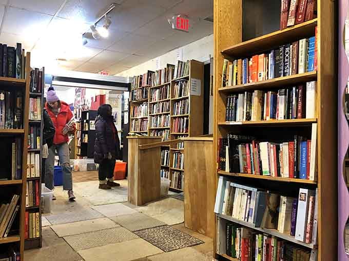 Book lovers could lose entire afternoons here, and honestly, there are worse ways to spend your time.