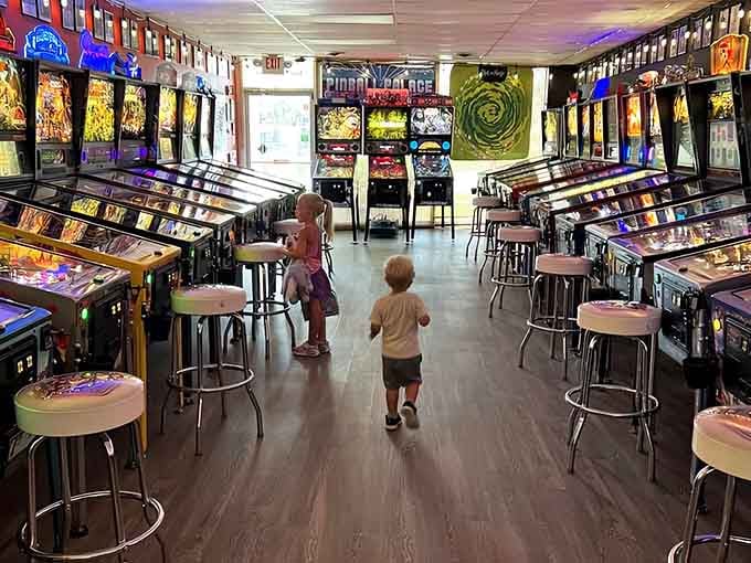 Little legs racing toward endless possibilities, because joy looks the same in every generation that discovers it.