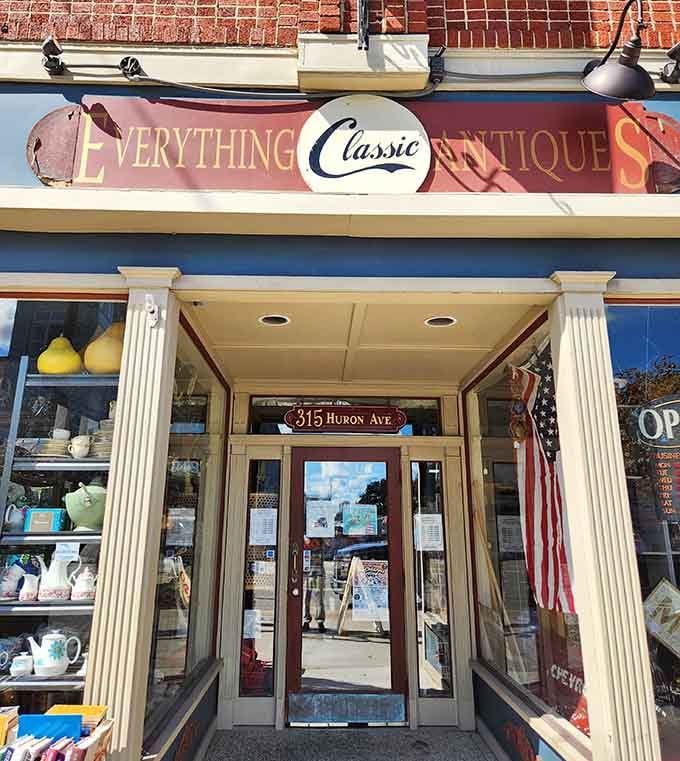 Everything Classic Antiques on Huron Avenue, because your apartment needs character and you've got rent money leftover.