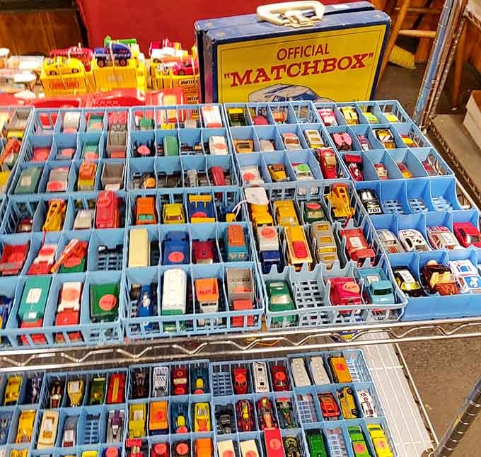 Matchbox car collections that'll make grown adults remember their childhood bedroom floors instantly.