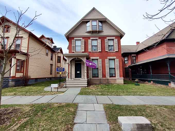 Historic homes line Rochester's streets, each one telling stories that skyscrapers simply can't match today.