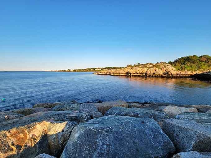 Rocky beaches and tide pools turn every visit into an impromptu marine biology lesson for curious minds.