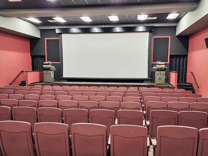 The Princess Theatre's classic interior proves entertainment was once an event, not just content consumption.