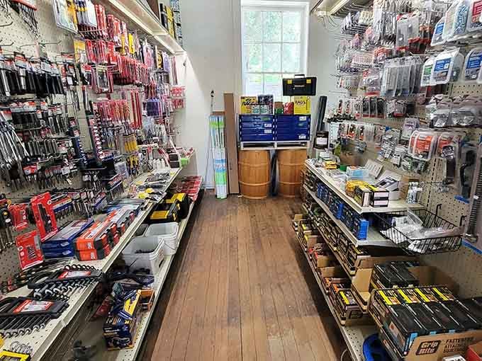 When your hardware section looks this organized, even fixing things around the house seems almost appealing.