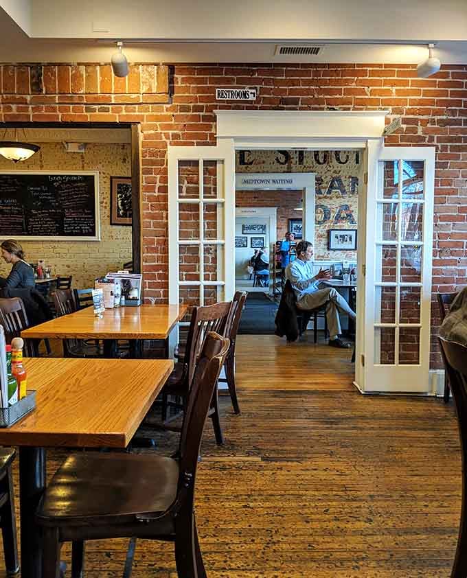 Multiple dining rooms mean more space for the crowds who've discovered this Fort Collins treasure over the decades.