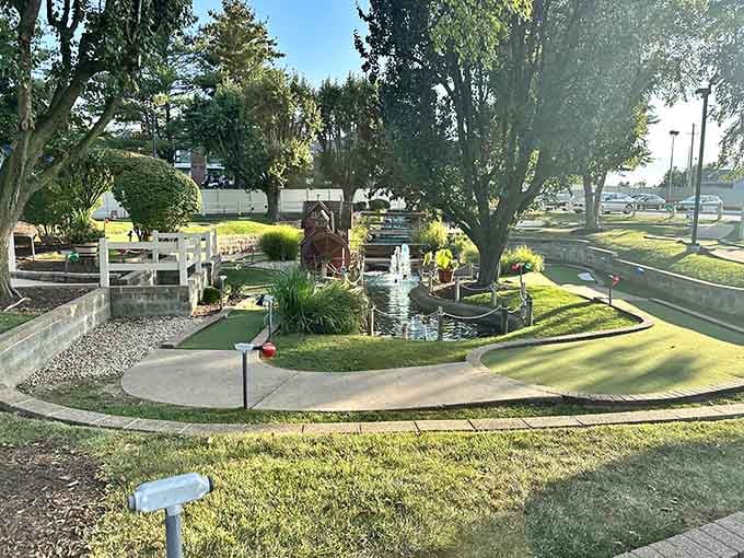 The Swing-A-Round has entertained generations of families seeking simple pleasures along the riverfront district.