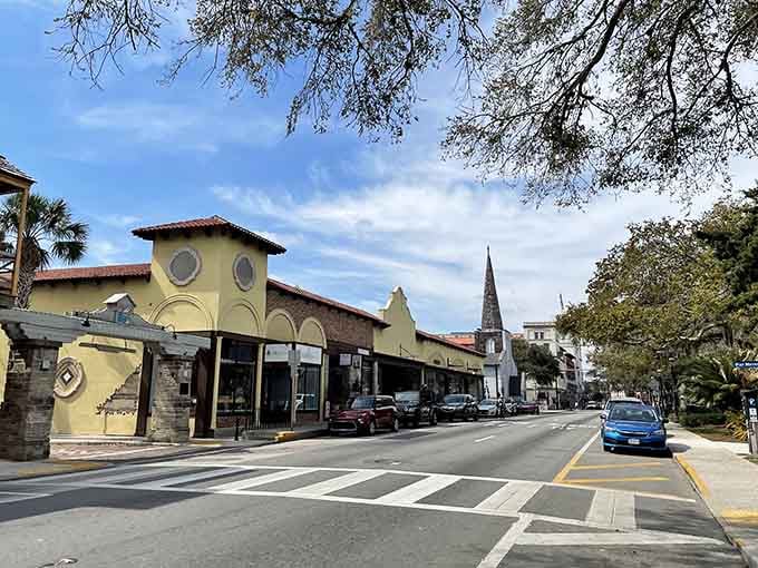 Downtown streets blend old-world charm with modern life, creating a vibe that's equal parts history book and vacation postcard.