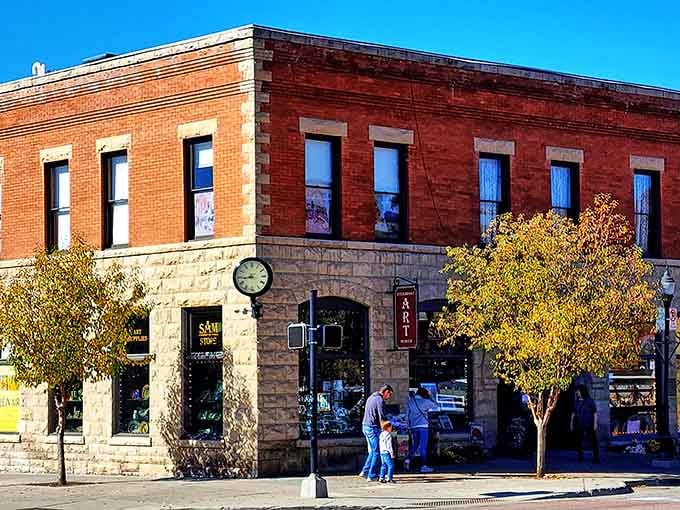 A historic brick building houses modern treasures, proving Steamboat knows how to honor its past while feeding its future.