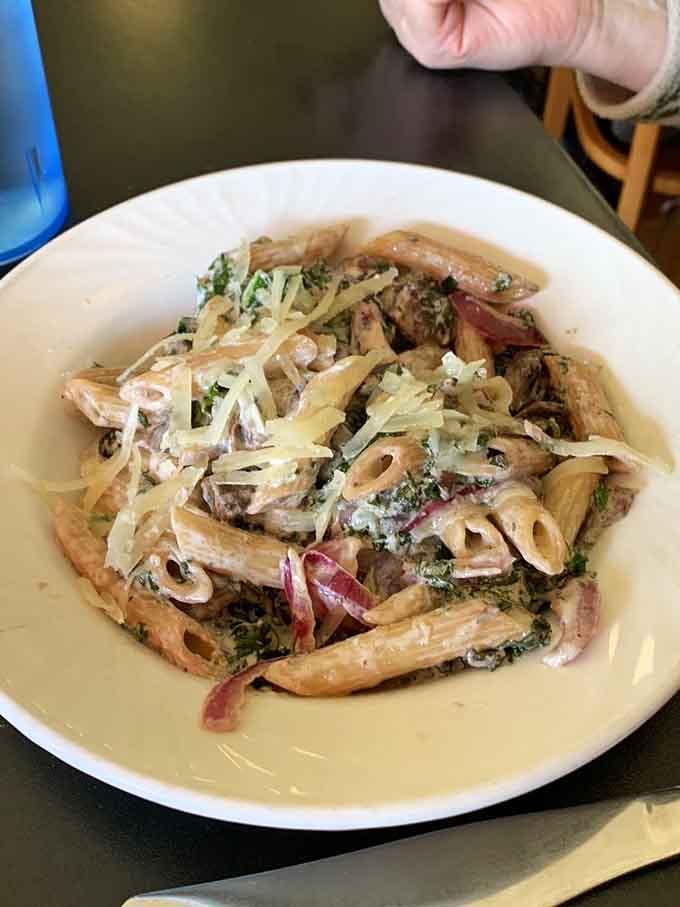 Mushroom stroganoff this gorgeous makes you wonder why anyone settles for boring pasta dishes anymore.