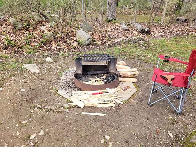 Nothing fancy needed here, just fire, friends, and the kind of stories that improve with retelling.