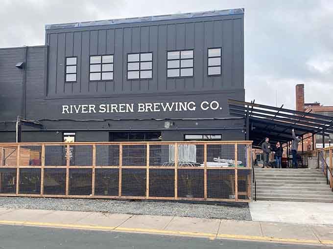 Modern brewery vibes meet historic town charm, because apparently Stillwater can have it all and does.