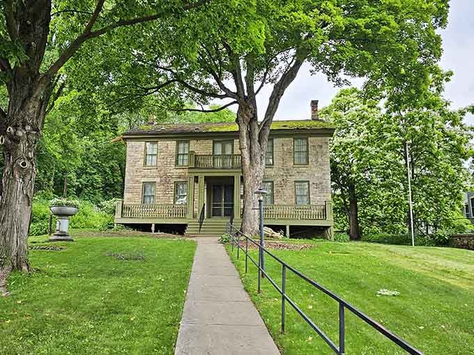 The Warden's House Museum stands as a reminder that even Minnesota's historical figures appreciated good real estate locations.