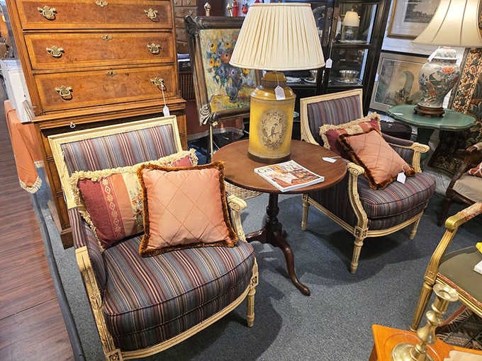 These vintage armchairs have supported more conversations than your therapist—and they're infinitely more comfortable than IKEA.