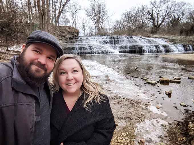 Nothing says "we were here" quite like a waterfall selfie that'll make your friends jealous.