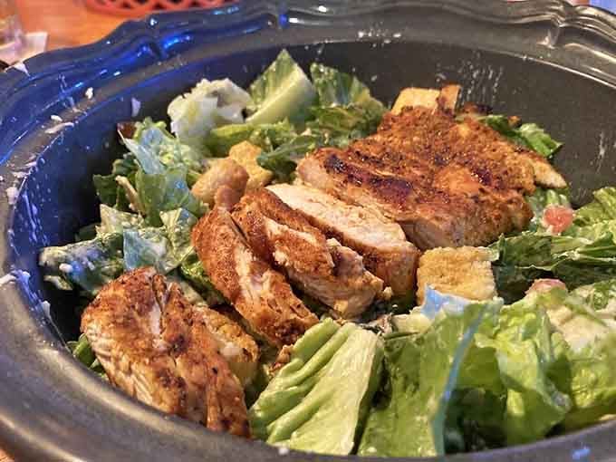 Blackened chicken Caesar salad proves that eating your greens can still feel like a proper celebration.