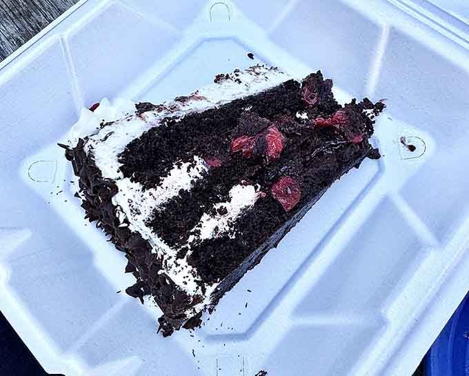 Layers of chocolate cake prove that Germans take their desserts as seriously as their main courses.
