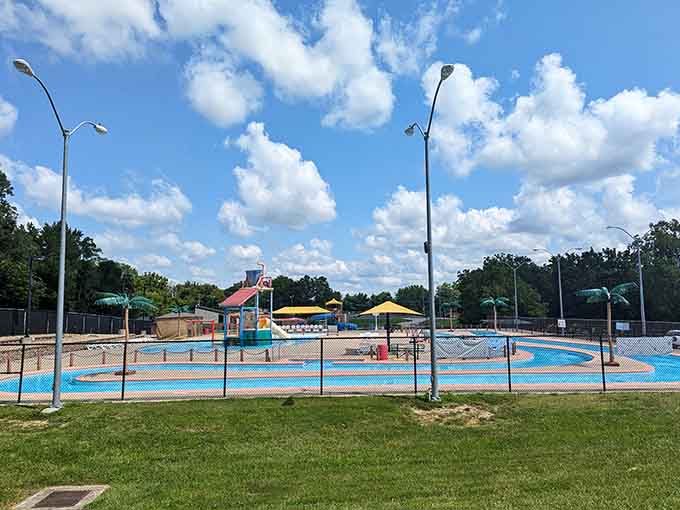 Grover Park's community pool offers summer relief without the country club membership fees or pretension.