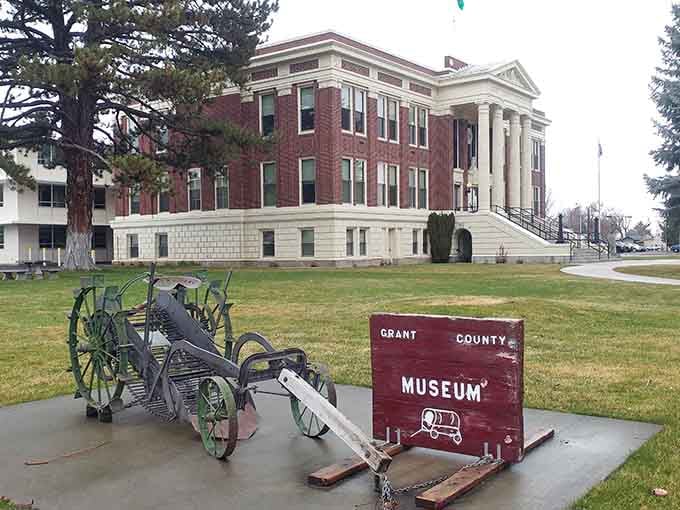 Stately courthouse steps lead to a building that's witnessed generations of community life under Washington skies.