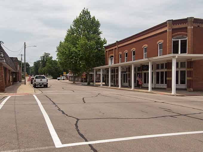 Wide streets and classic storefronts create the perfect setting for a leisurely afternoon stroll and window shopping.