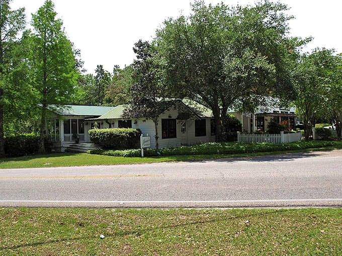 Charming homes nestle under ancient oaks on streets so quiet you'll forget what car horns sound like.