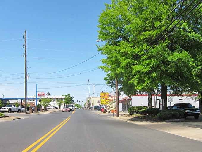 Tree-lined streets provide natural shade for a town with a simple Victorian elegance that invites you to slow down.