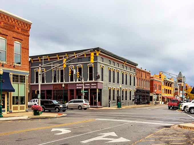 Classic architecture with modern touches shows how a town can honor its past while building confidently toward the future.