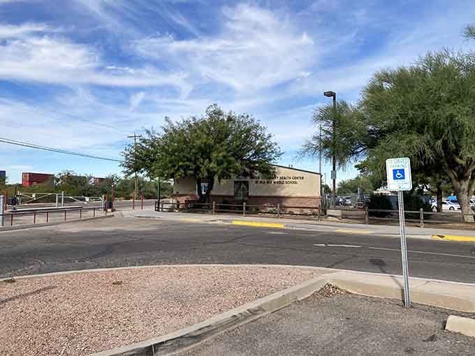 Vail's tree-shaded streets offer welcome relief from the desert sun, where manicured lawns show retirement done right.
