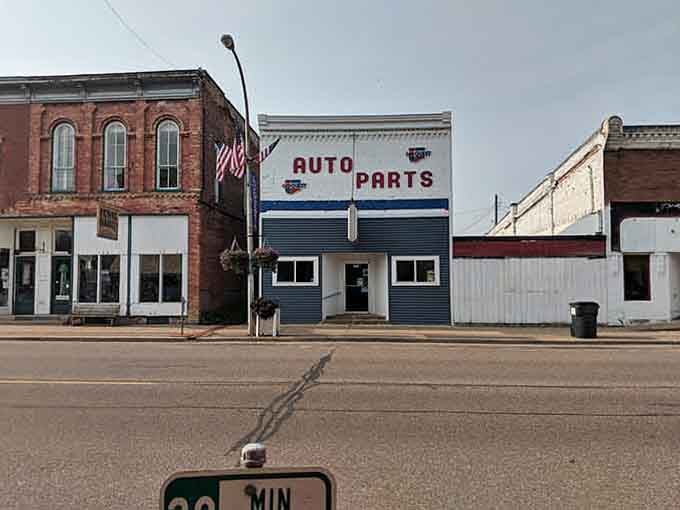 Old brick buildings and quiet streets tell stories of a town that's perfectly content being exactly what it is.