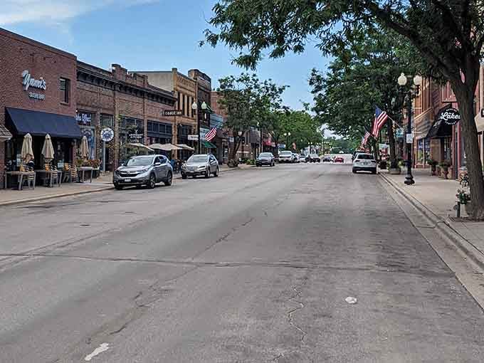 Outdoor seating spills onto sidewalks where neighbors become friends over coffee and casual conversation.