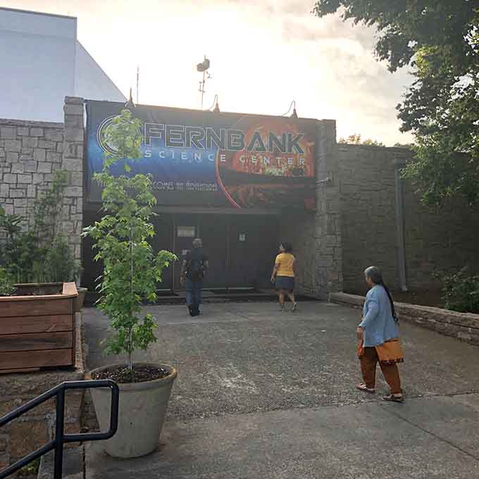 Visitors stroll toward discovery at this beloved science center where stargazing dreams have launched for generations.