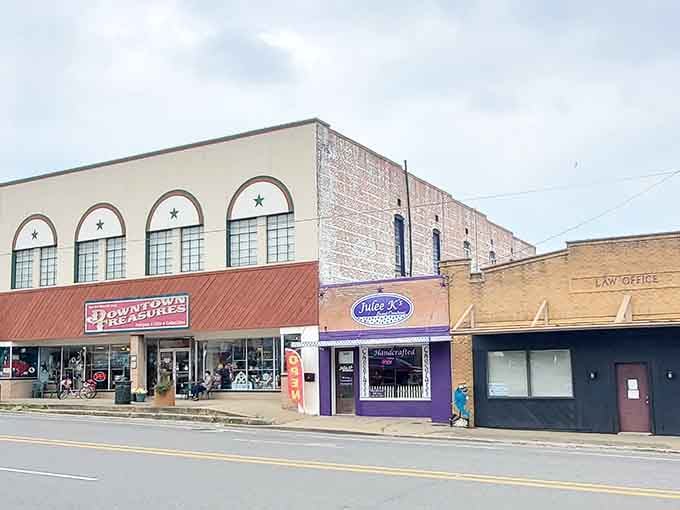 Arched windows and weathered brick tell stories of countless meals shared across multiple generations of diners.