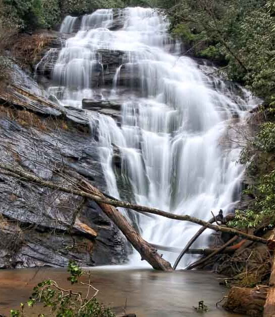 beautiful waterfall south carolina ftr