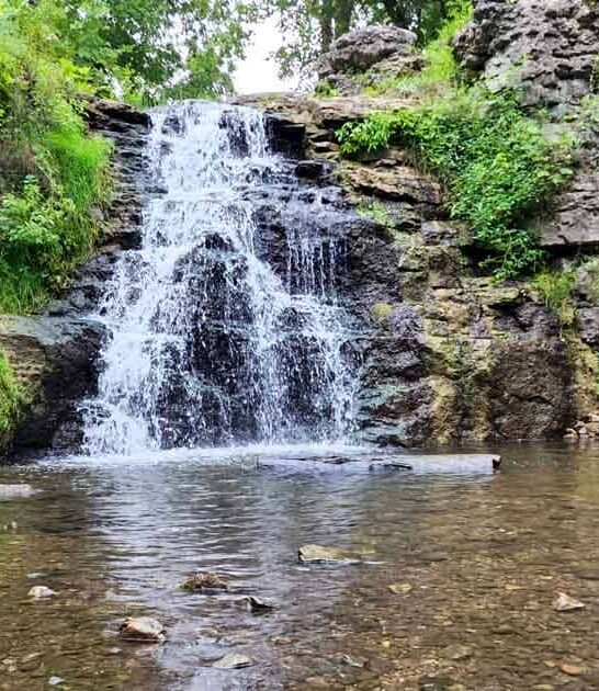 breathtaking waterfall park indiana ftr