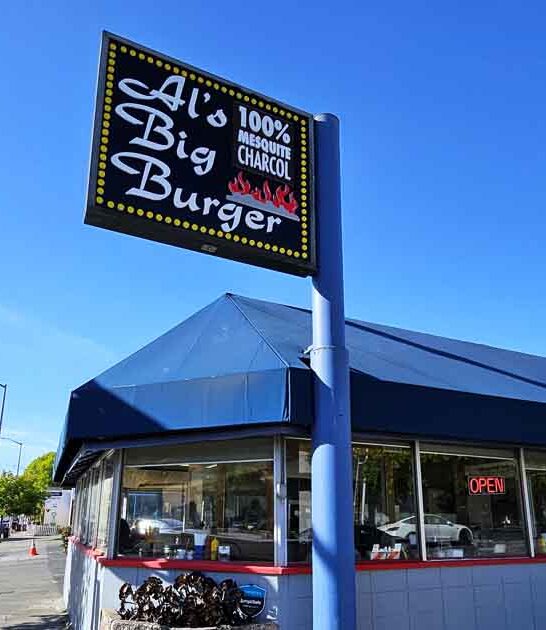 california restaurant oversized cheeseburgers ftr