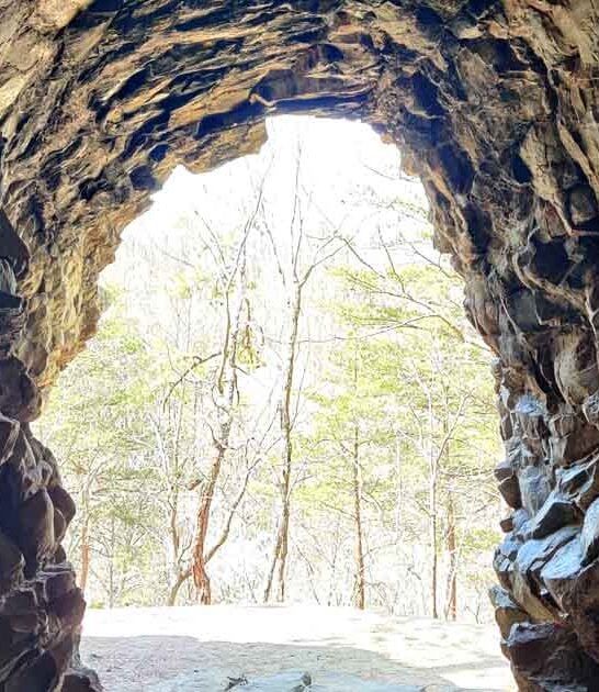 cave hike north carolina ftr