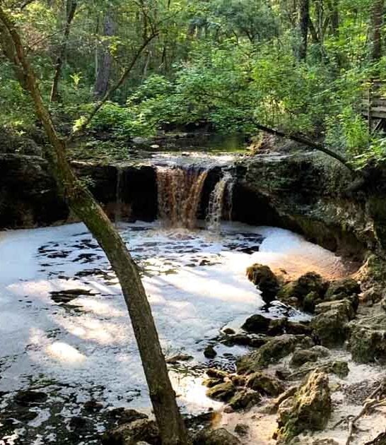 dreamy waterfall florida trail ftr