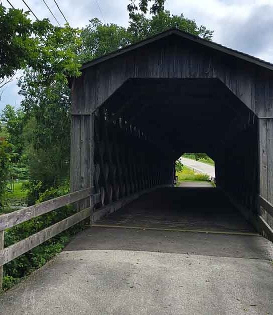 enchanting covered bridge wisconsin ftr