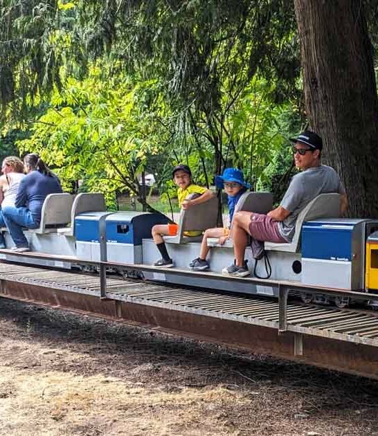 fascinating train park oregon ftr