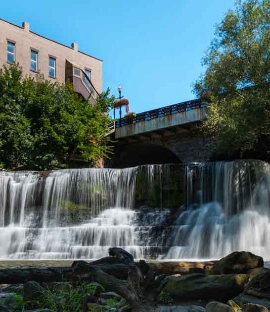 gorgeous ohio waterfalls ftr
