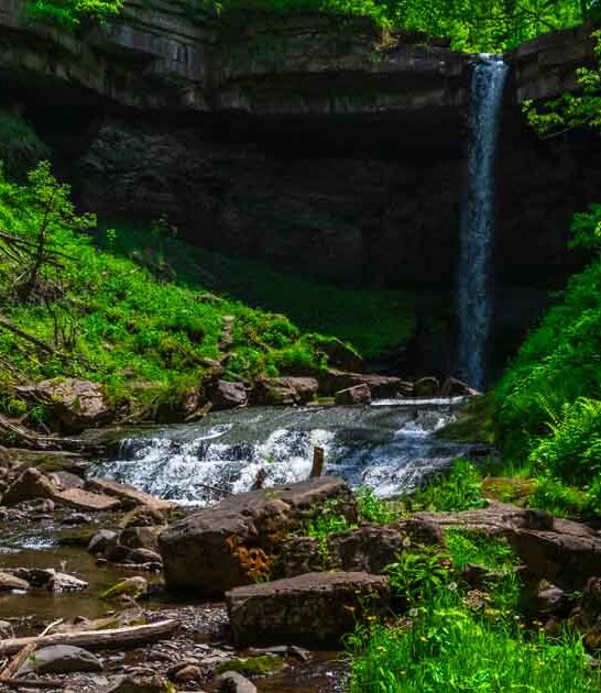 gorgeous waterfall new york ftr
