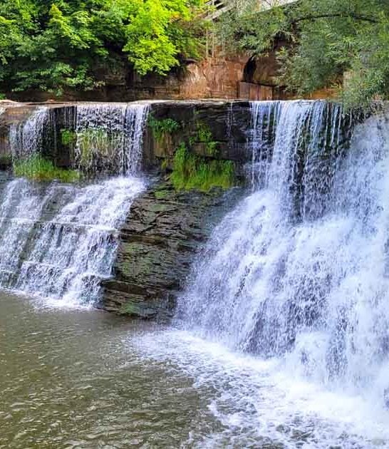 hidden ohio waterfall breath ftr