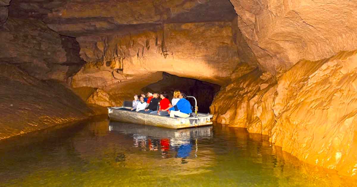This Stunning Underground Boat Ride In Indiana Belongs On Your Bucket List
