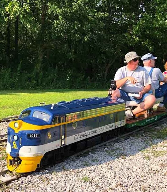 kids miniature train ohio ftr