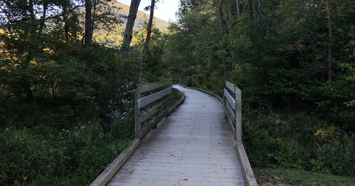 The Paved Loop Trail Around This Hidden Virginia Mountain Lake Is An ...