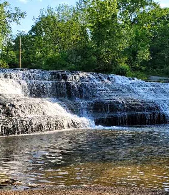 most magical indiana waterfall ftr