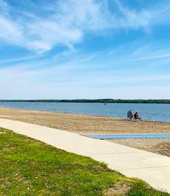 ohio largest inland beach ftr