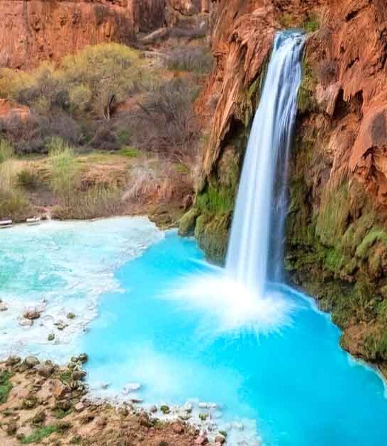 one stunning arizona waterfall ftr